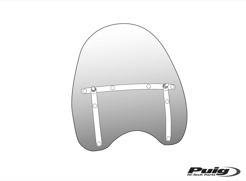 PUIG – Windscreen Daytona IV-4821W – M O T O T O Y S australia